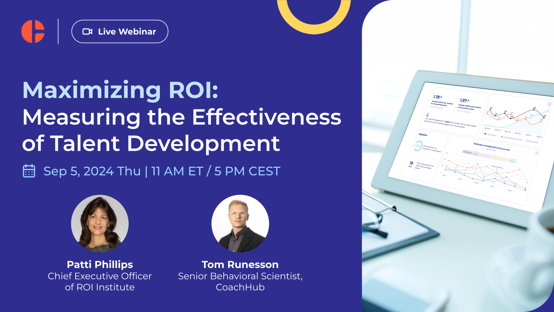 On-Demand Webinar - Maximizing ROI: Measuring the Effectiveness of Talent Development